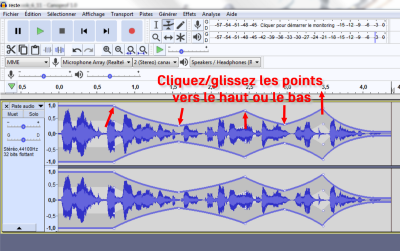Prise en main du logiciel Audacity